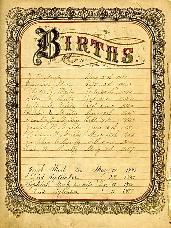 Mertz Genealogy | Why I Maintain this Site